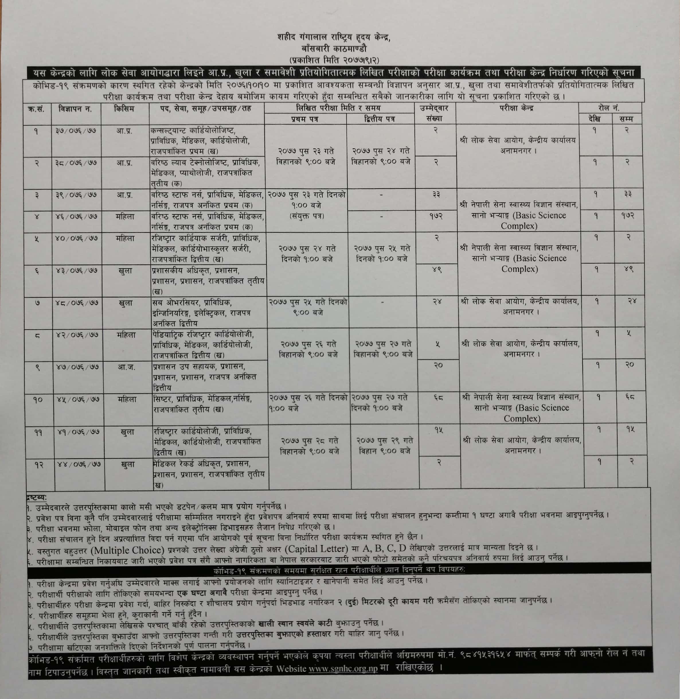 Shahid Gangalal National Heart Centre